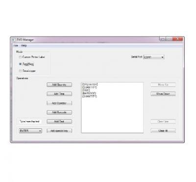 Component Counter EVO Manager Software - Link Hamson