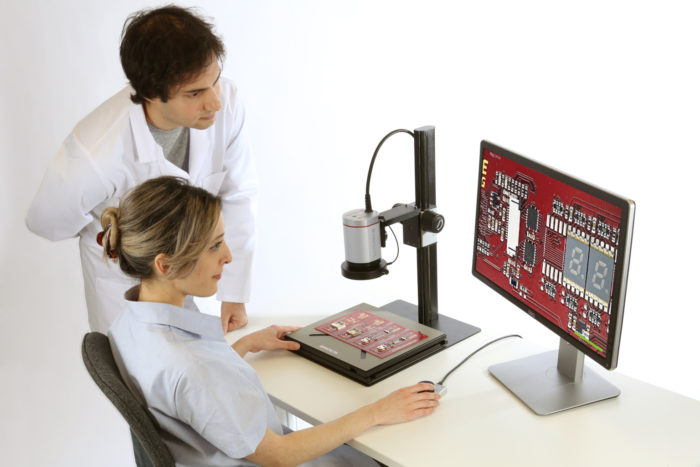 Advanced Digital Inspection Microscope for PCB & Electronics - Link Hamson