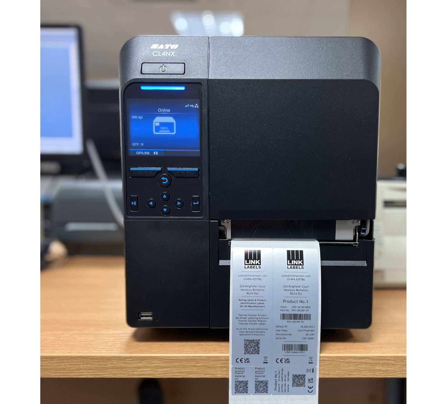 Gloss Metallised Polyester Rating Labels - Link Hamson